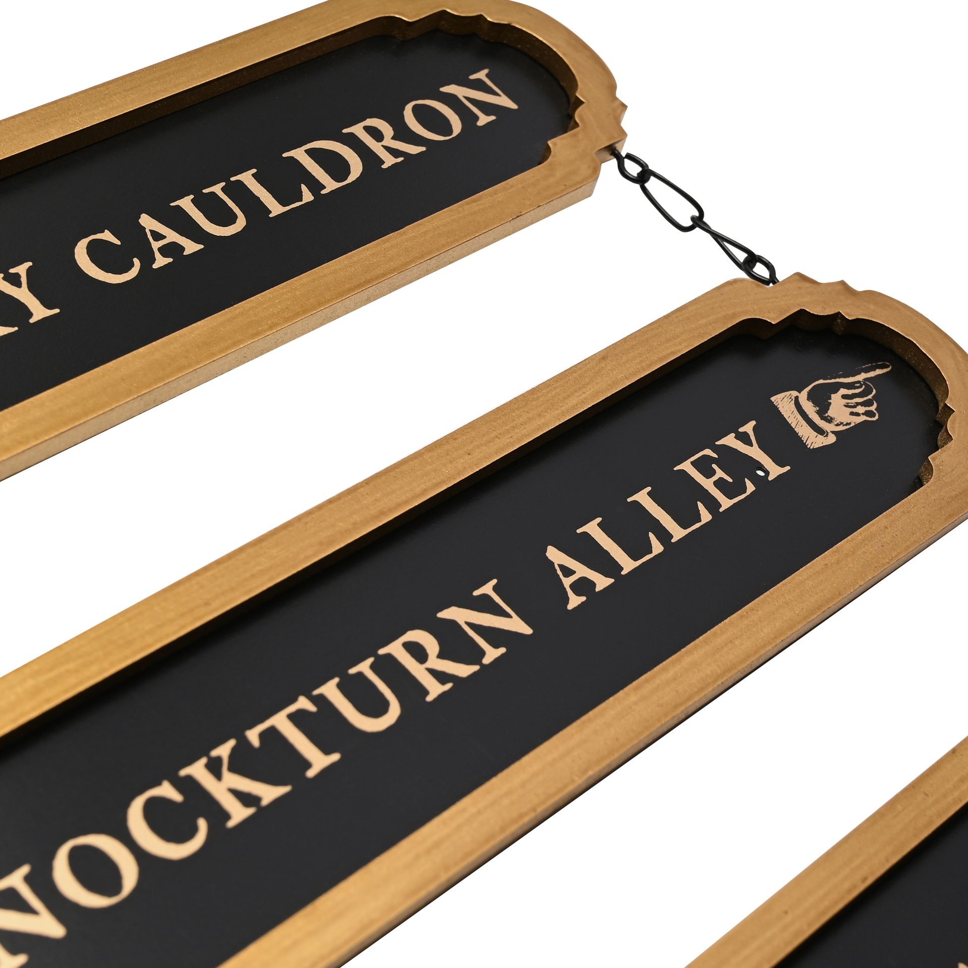 Plaques signalétiques de rue Diagon Alley - Harry Potter