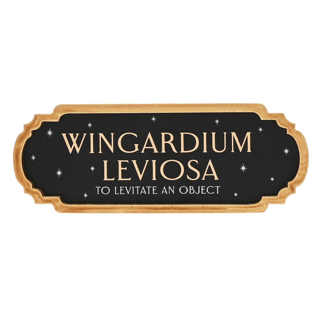 Plaque sortilège Wingardium Leviosa - Harry Potter