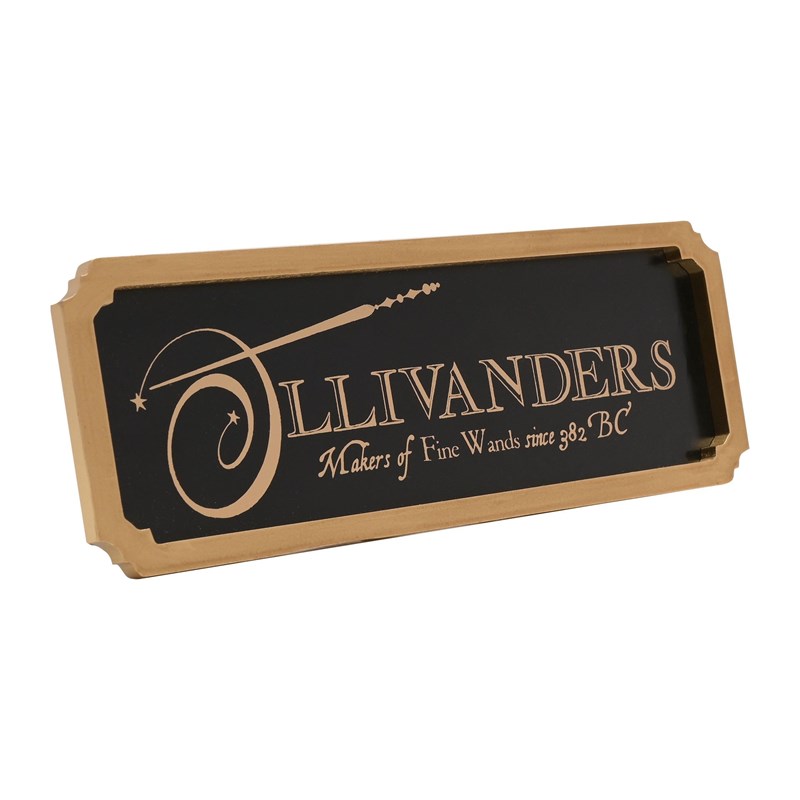 Plaque de rue Ollivander - Harry Potter